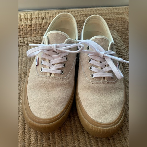 Vans | Shoes | Vans Tan Suede Shoes | Poshmark